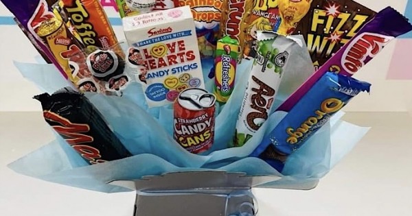 Retro Sweets Chocolate Bouquet