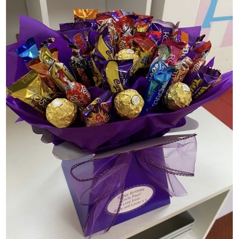 Mixed Chocolate Box Bouquet