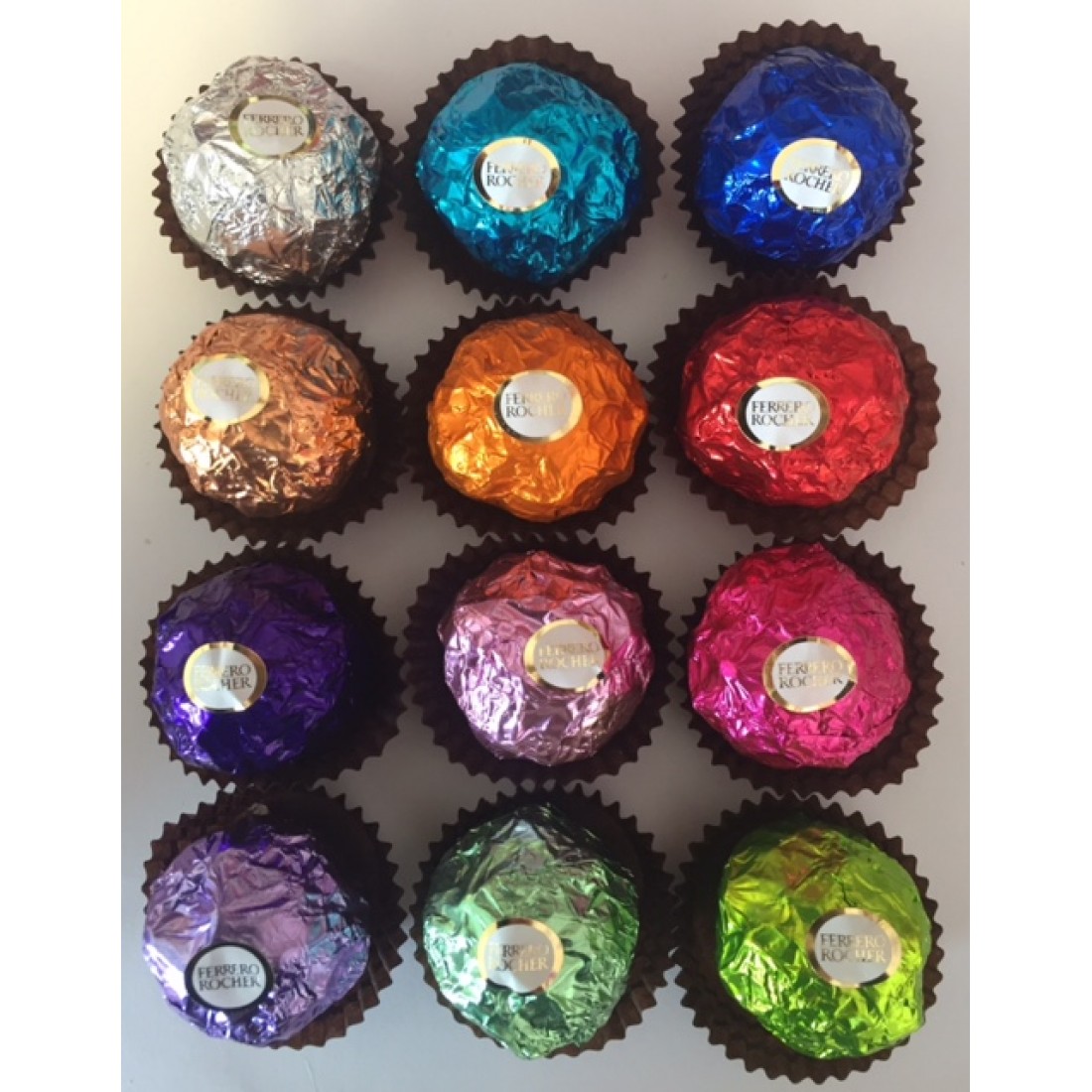 Individual Ferrero Rocher in Custom Colours