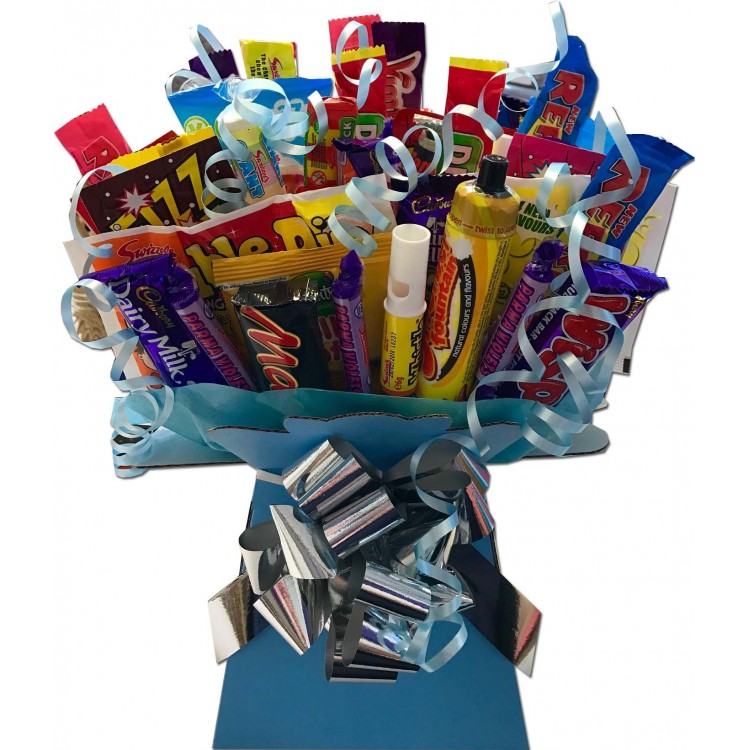 Retro Sweets Chocolate Bouquet