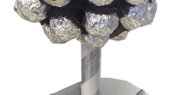 Ice Silver Ferrero Rocher Tree