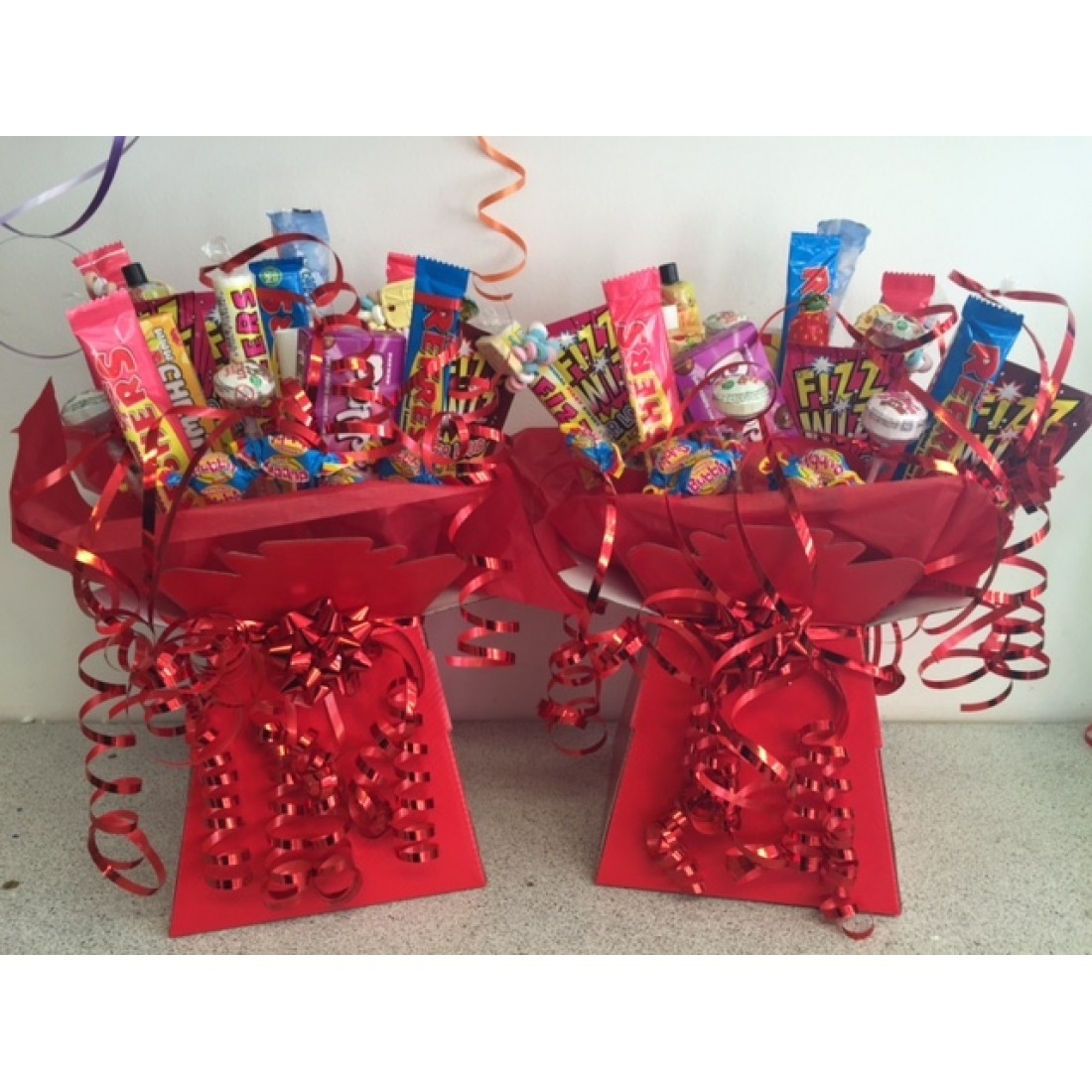 Retro Sweets Box Bouquet